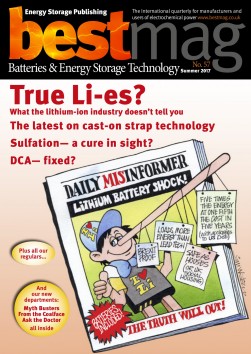 Batteries and Energy Storage Technology magazine